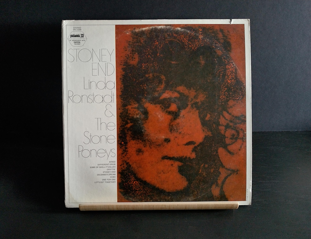 Linda Ronstadt & the Stone Poneys: Stoney End- Vintage 12" Vinyl Record ...
