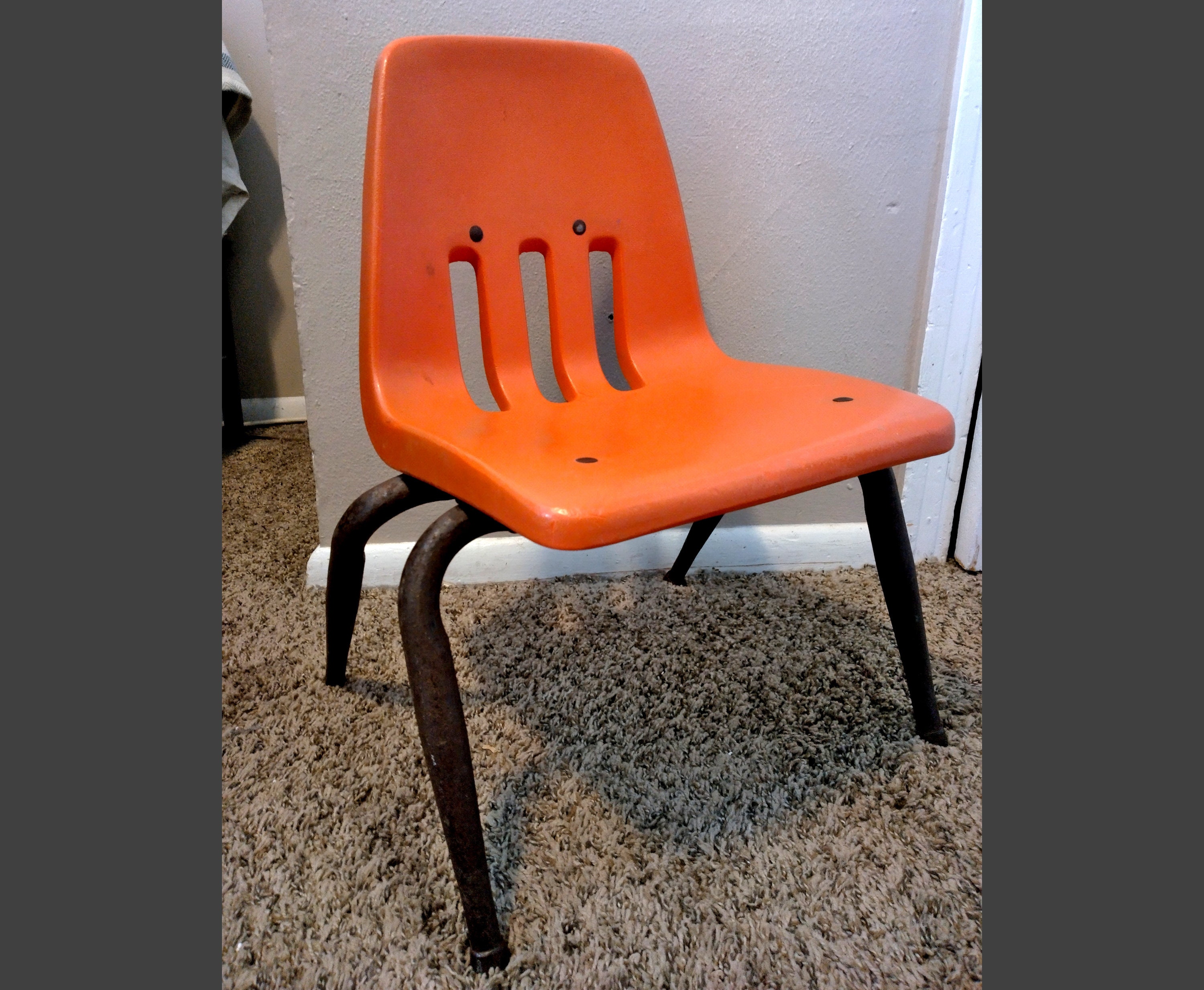 Vintage Plastic School Chairs