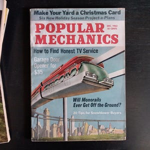 Vintage Popular Mechanics Magazines: 11 Vintage Magazines 1960's-70's ...