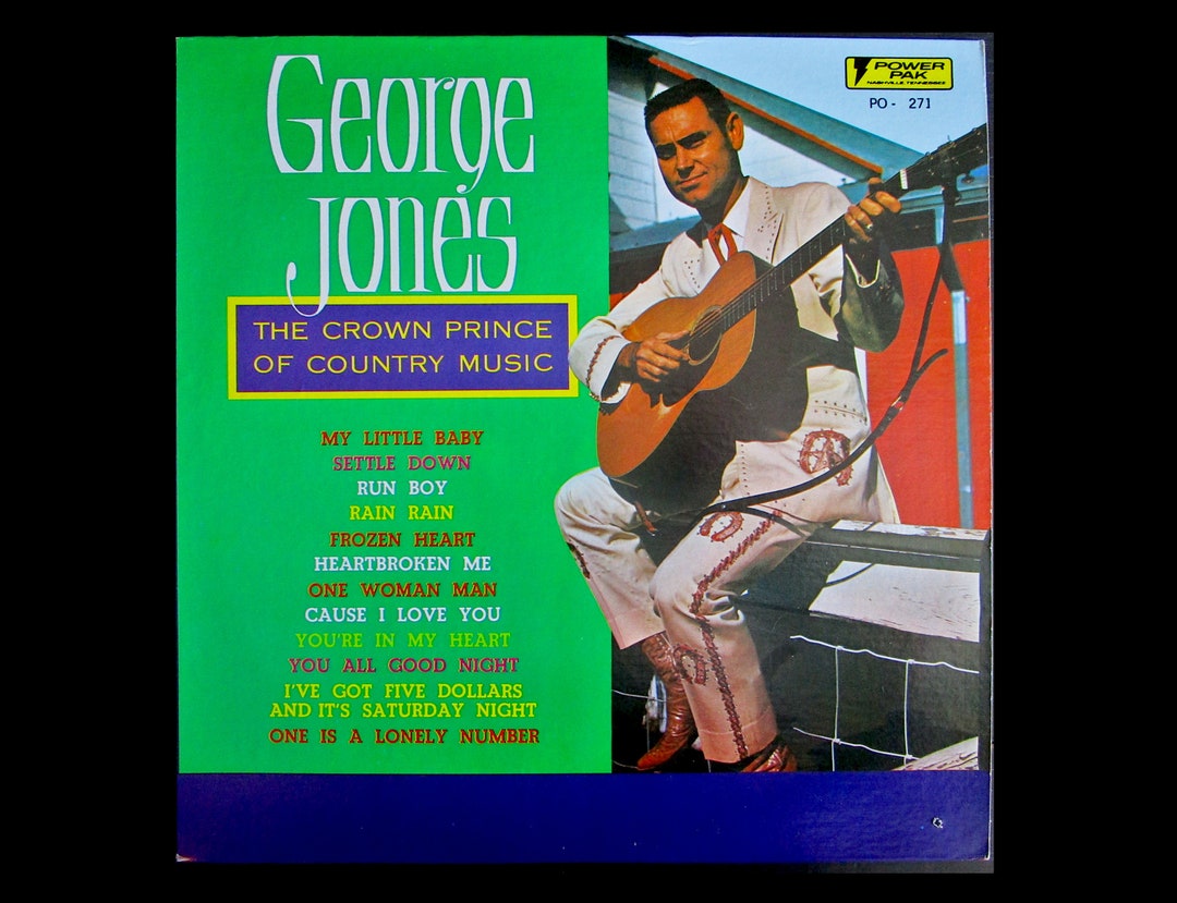 George Jones: the Crown Prince of Country Music 1964 - Vintage 12 ...