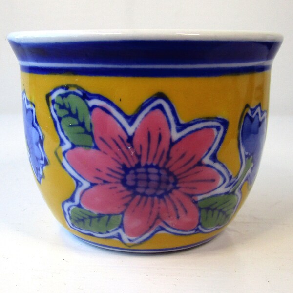Chinese Flower Pot Hand Painted - Etsy
