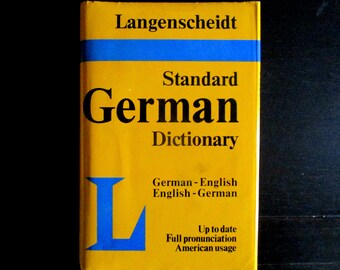 German Dictionary - Etsy