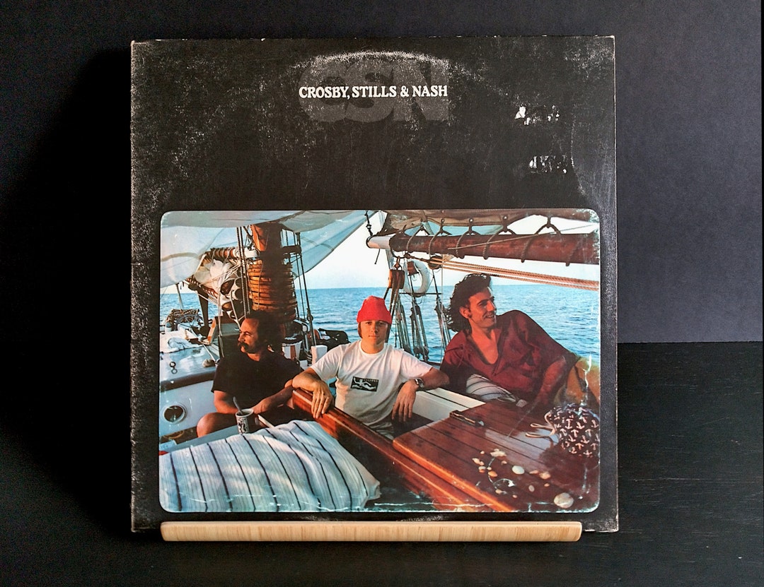 Crosby Stills & Nash: CSN - Vintage Vinyl Record 1977, Seventies Singer ...
