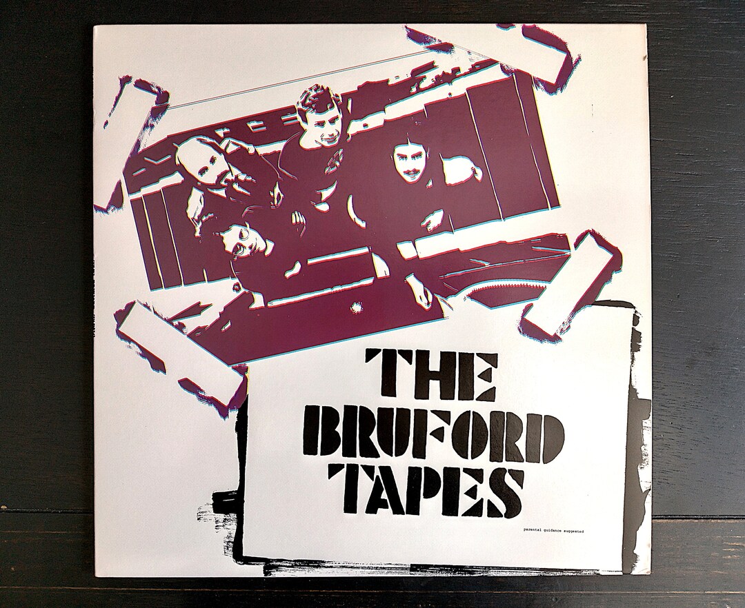 Bruford: the Bruford Tapes - Vintage LP Vinyl Record Album 1979 - Live ...