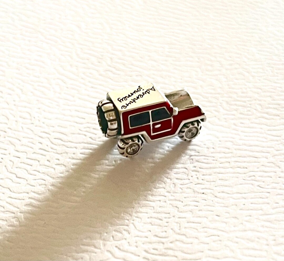 Cute Jeep Truck Charm, Ideal for Use on Pandora Bracelets or Other ...