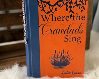 Where the Crawdads Sing Delia Owens Rebound Book, Hand Made Custom ...