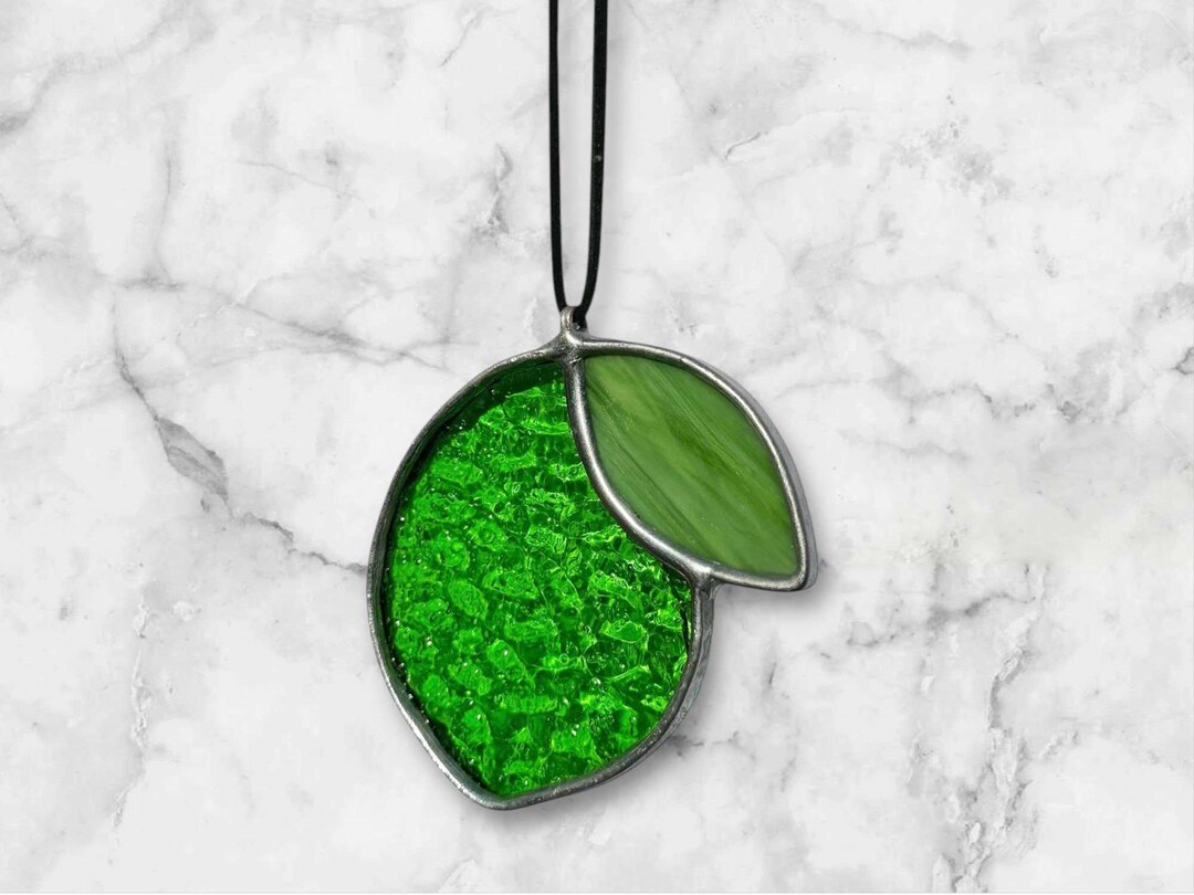 Stained Glass Lime - Etsy