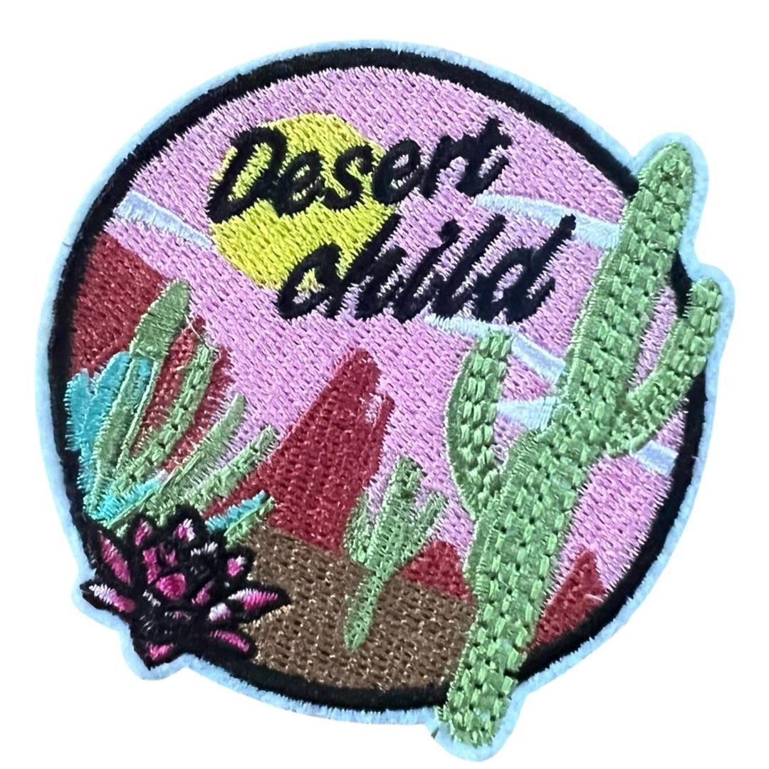 Desert Child Iron on Patch | Sew on Embroidered Patches | Aesthetic ...