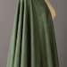 Green Faux Suede Fabric,stretch Suede Fabric, Thick Suedette Fabric ...