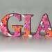 Custom Hand Painted Letters - Etsy