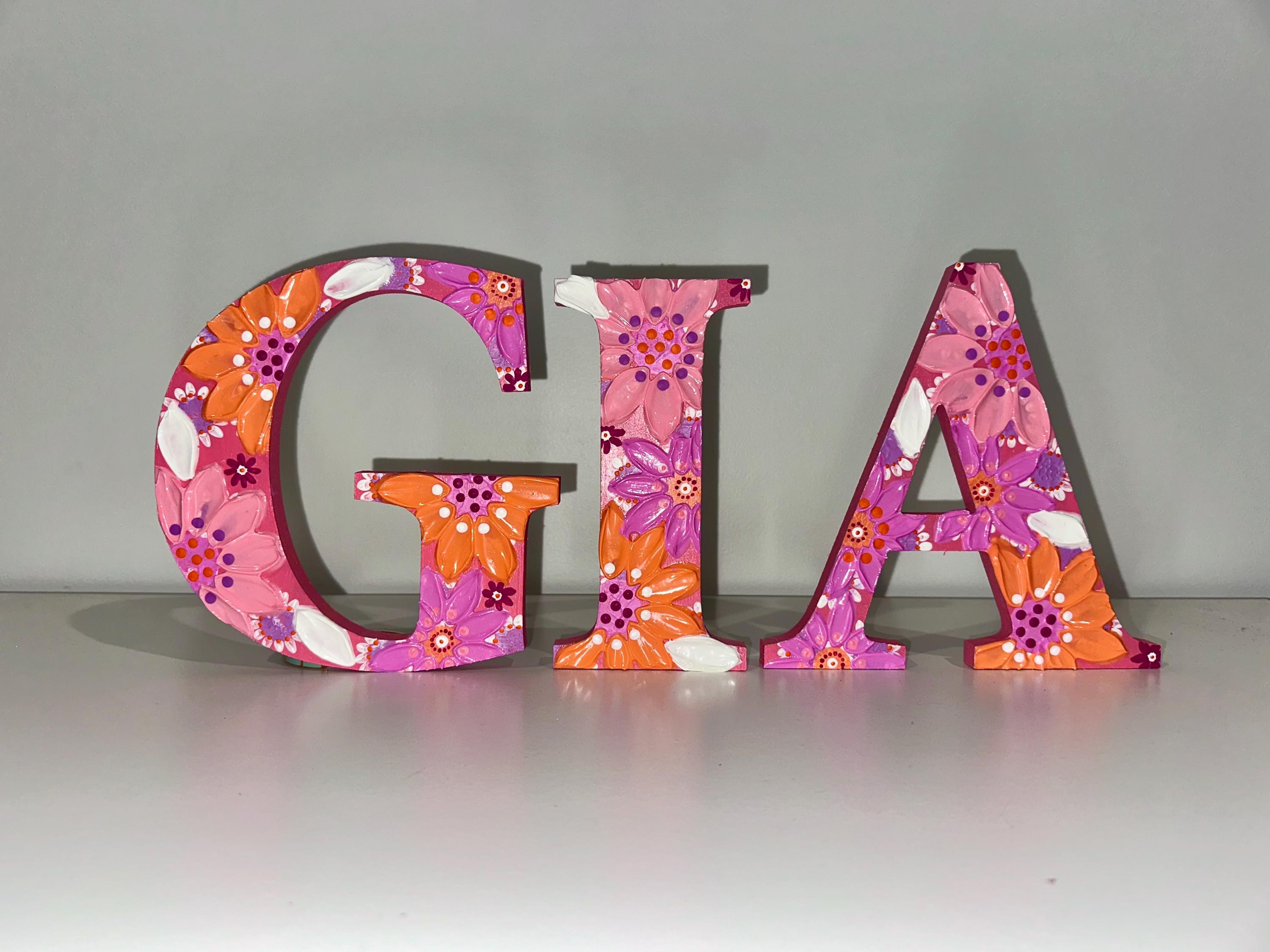 Custom Hand Painted Letters - Etsy
