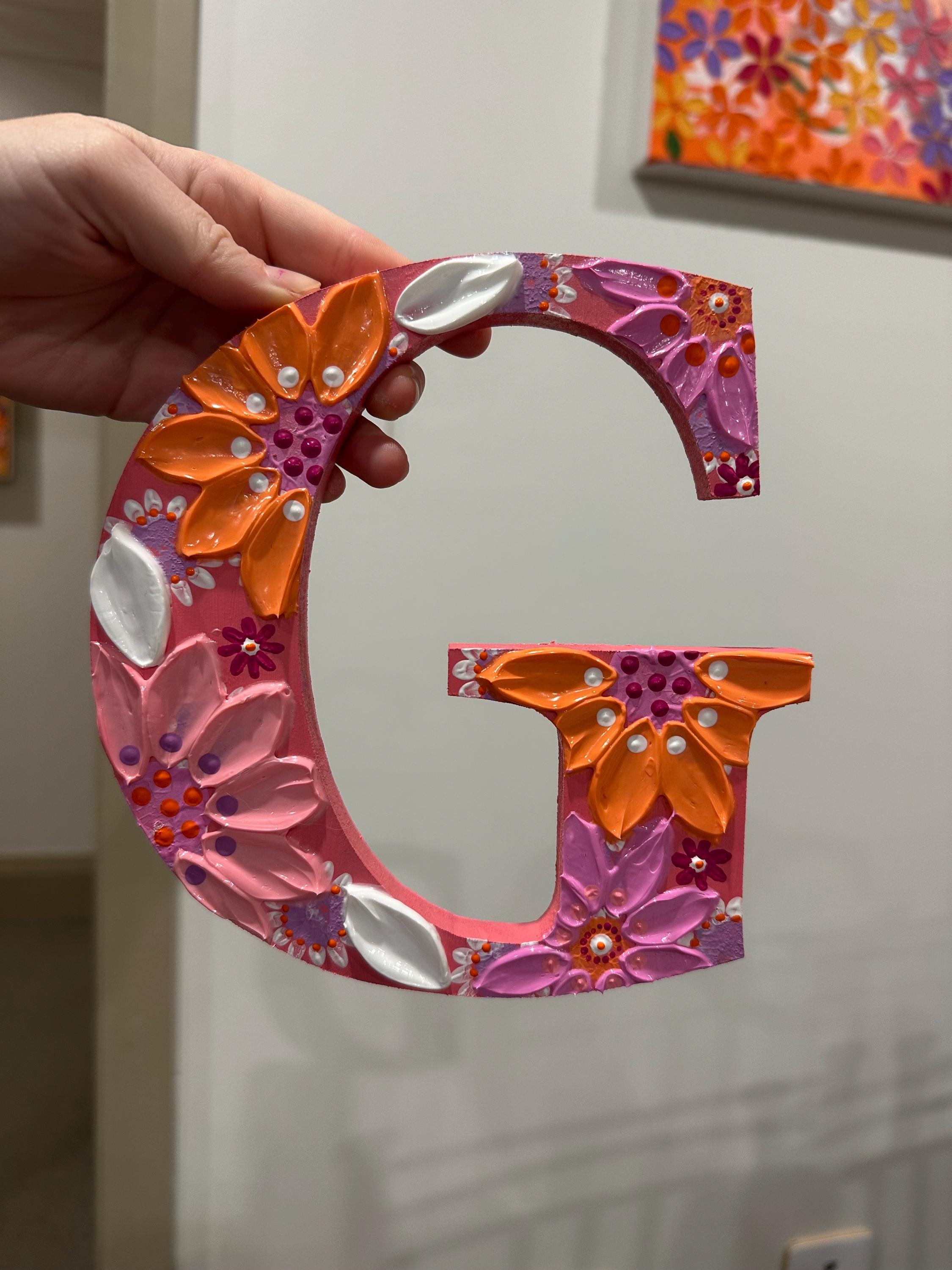 Custom Hand Painted Letters - Etsy