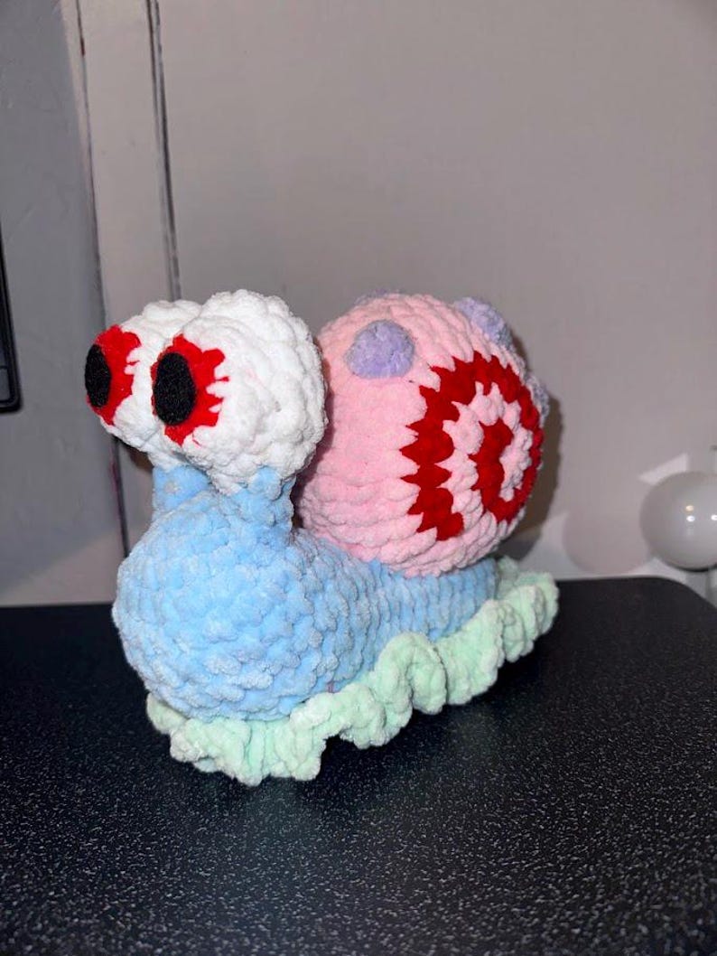 Gary the Snail, Spongebob, Amigurumi Crochet, Crochet Plush, - Etsy