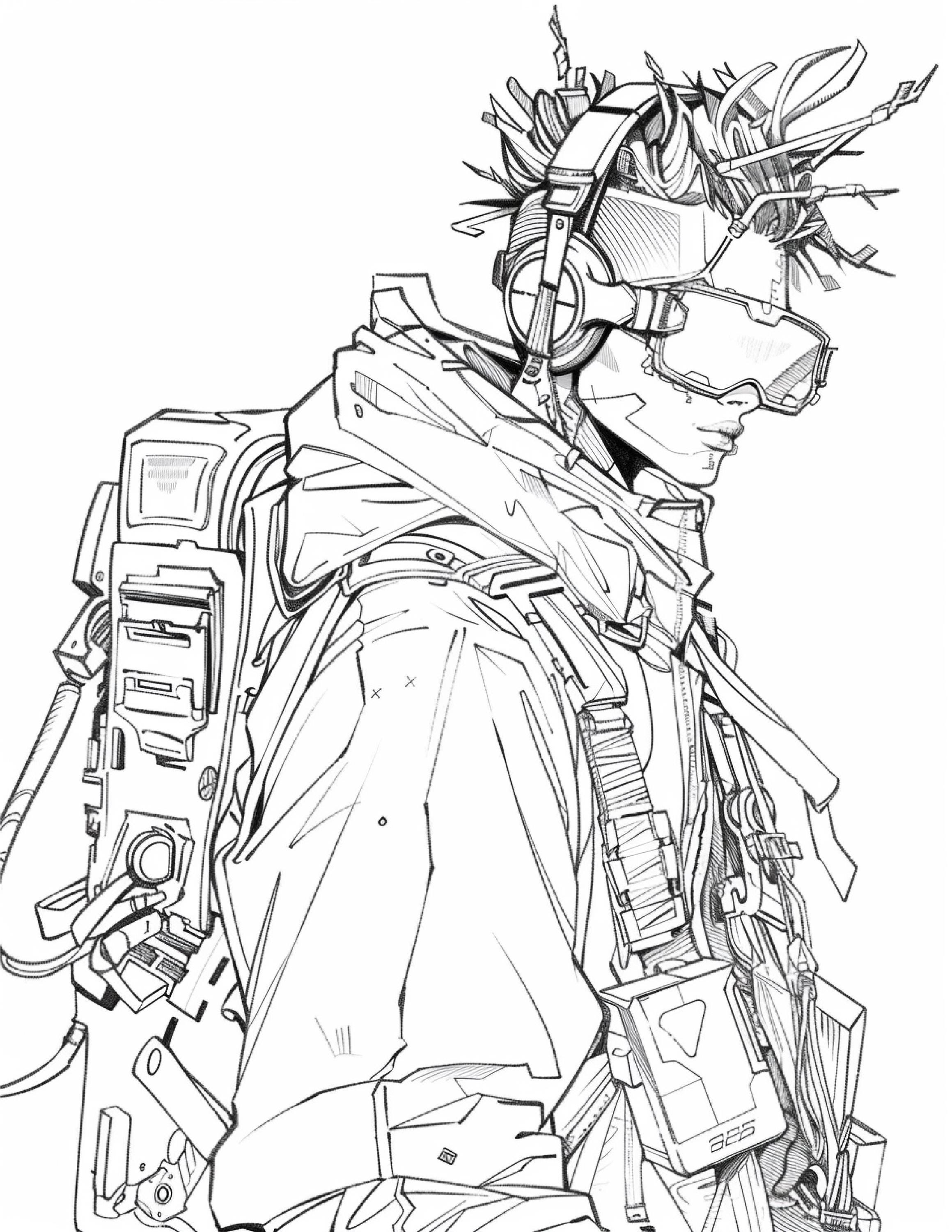 100 Cyberpunk Anime Characters Futuristic Warriors & High-tech Rebels ...