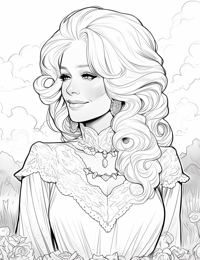80s Fashion Girls: 100 Trendy Coloring Pages for Creativity and ...