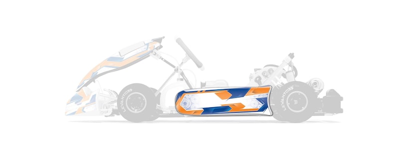 OTK M6 - Sidepod Set Decals - Fully Customisable to Suit Tony Kart ...