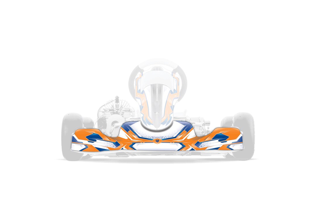 OTK M8 Nosecone Decal Fully Customisable to Suit Cadet Tony Kart ...