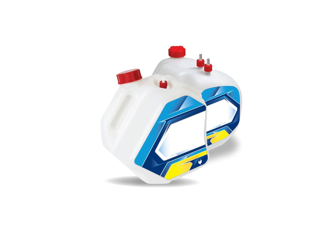 Design Theme 2 - Strike - Fuel Tank Decal Kit - Fully Customisable to ...