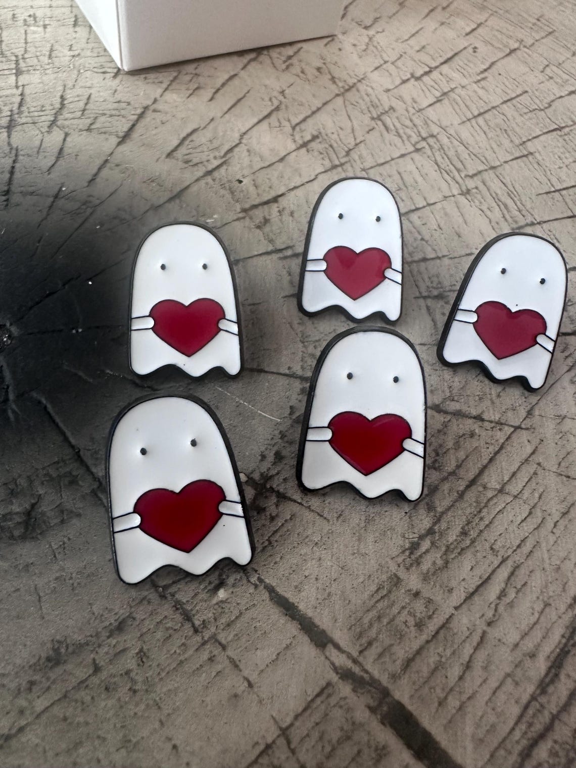 Halloween Ghost Pocket Hug Pin: Keepsake Gift With Card - Etsy
