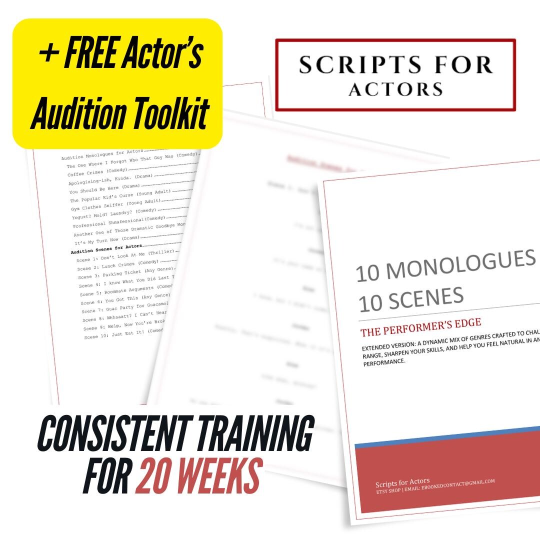 20 Audition Scripts for Actors: Monologues & Scenes for Practice and ...