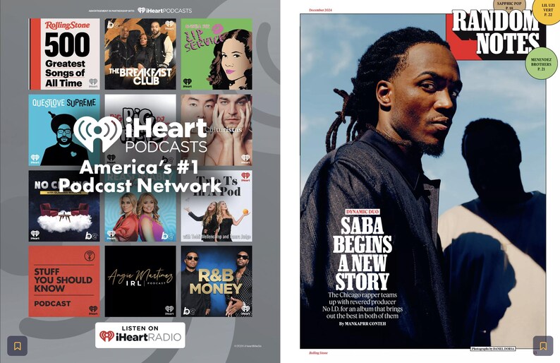 Rolling Stone US - December 2024 - Digital Issue - Instant Download - Etsy