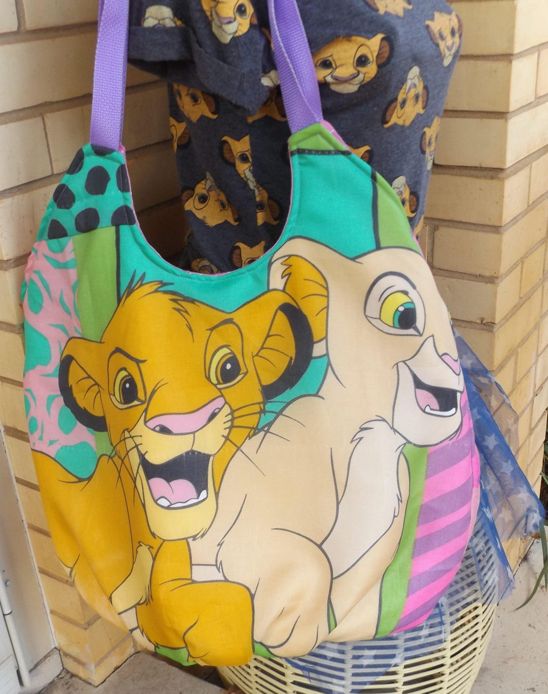 Lion King Big Round Shoulder Bag Disney Simba - Etsy