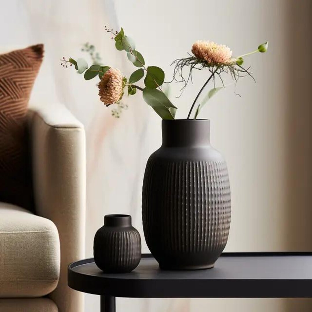 Dolomite Vase Set 10" and 5" - Etsy