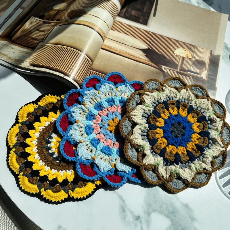 Cotton Coaster - Etsy