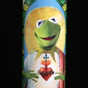 Saint Kermit Prayer Candle - Etsy