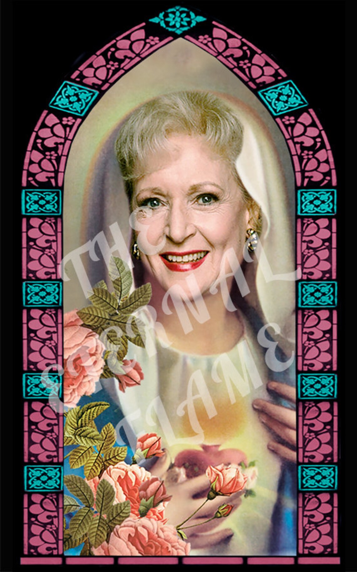 Saint Rose Prayer Candle - Etsy