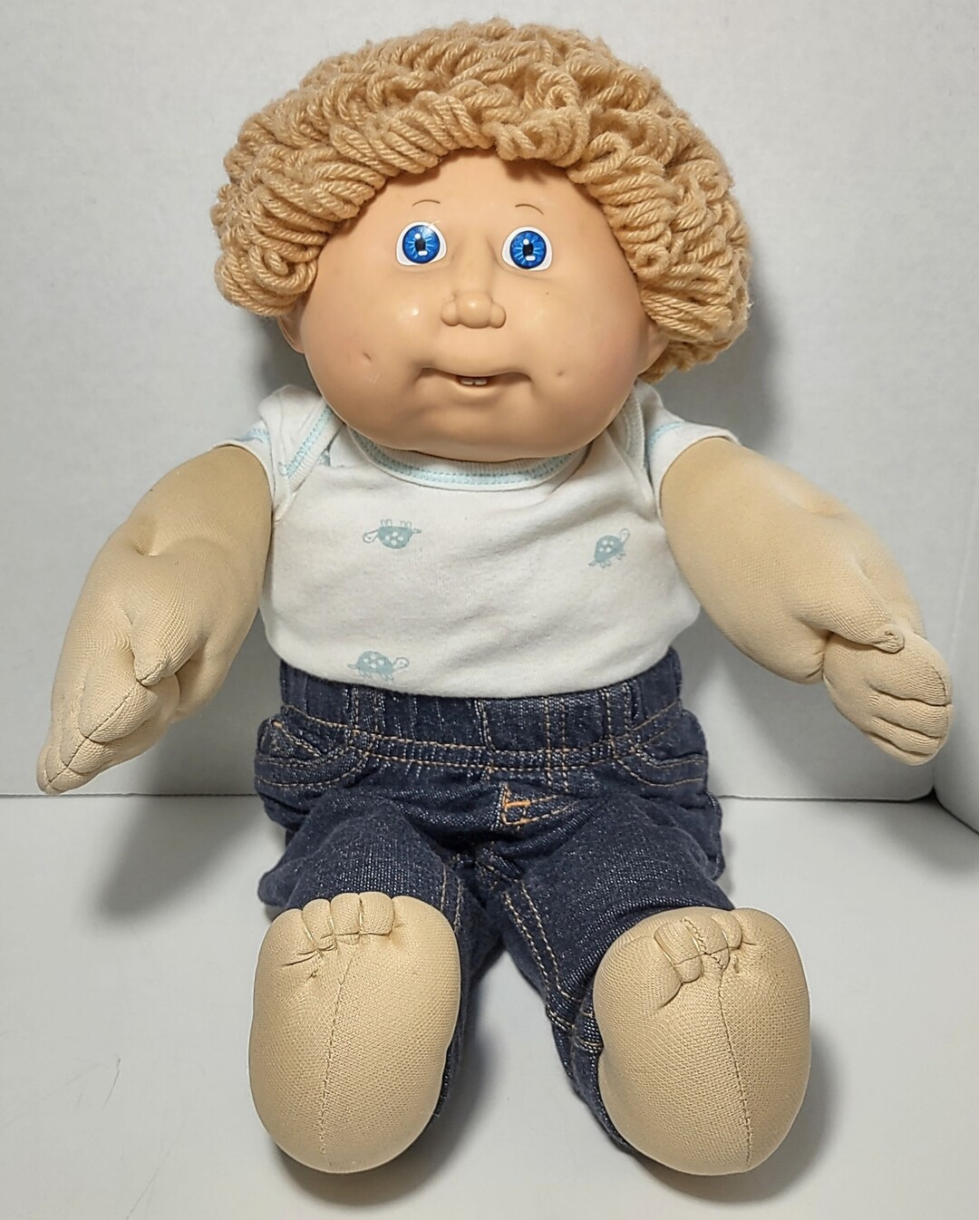Vintage Cabbage Patch Kids Doll 1986 Red Signature and Date 10 Mold ...