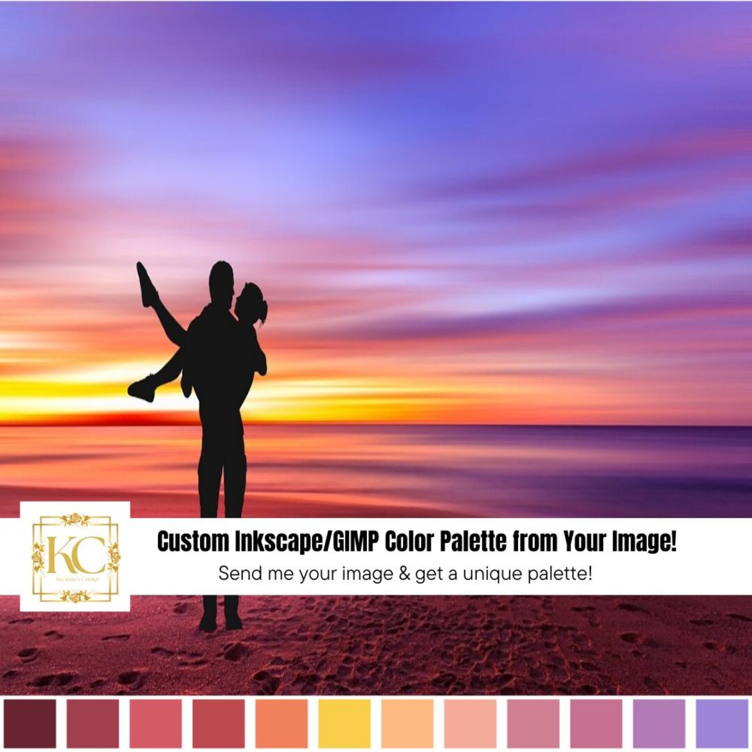 Custom 12 - Color Palette From Your Image – Perfect for Inkscape & GIMP ...