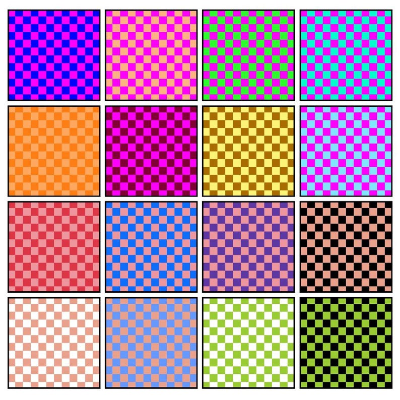 100 Checkered Seamless Patterns - PNG & SVG - 300 Dpi - Etsy