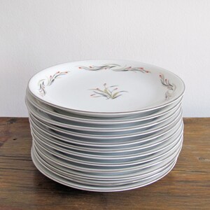 Set of 12 Hira Fine China Salad Plates NORA Pattern Japan - Etsy
