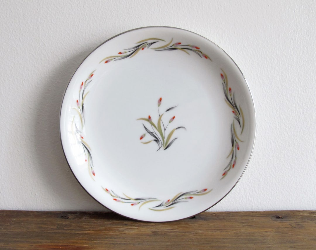 Set of 12 Hira Fine China Salad Plates NORA Pattern Japan - Etsy