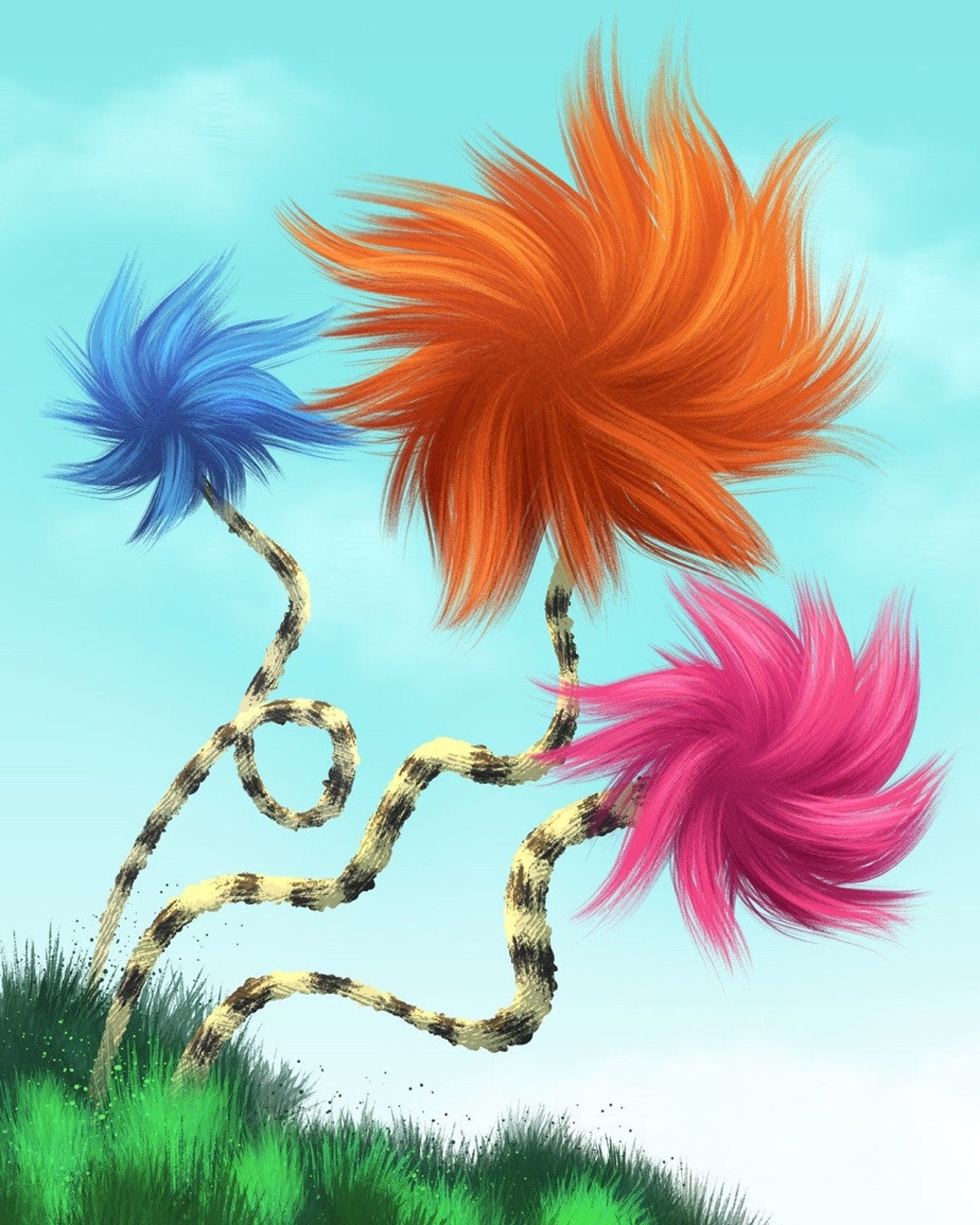 Tree Series: Truffula - Etsy