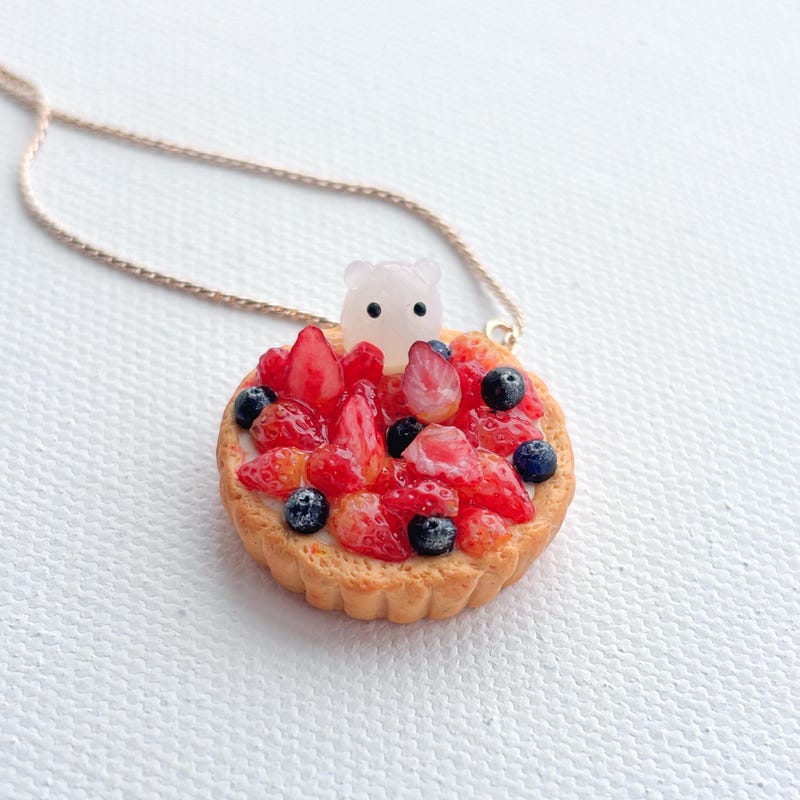 Food Necklace - Etsy