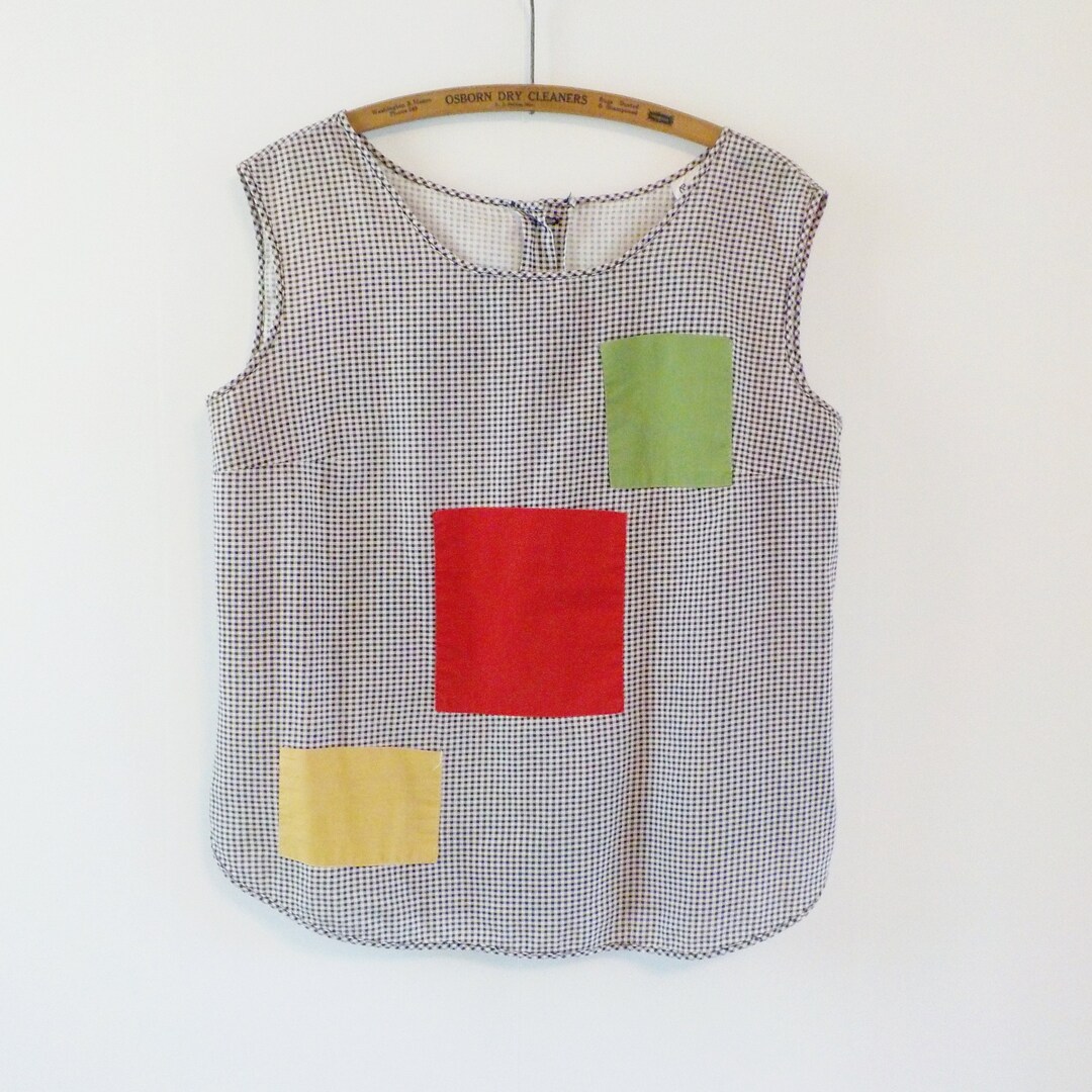 Vintage 1960s Pop on by Princess Peggy Sleeveless Summer Cotton Back ...