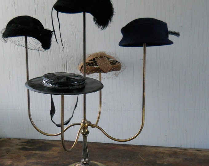 Vintage Counter Top Hat Display Stand - Etsy