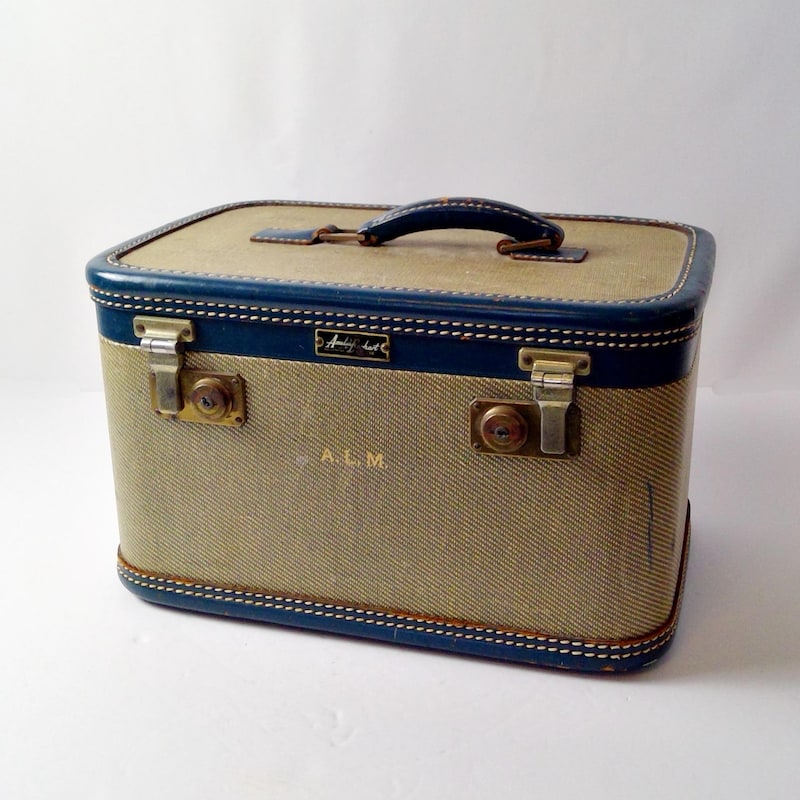 Leather Train Case - Etsy