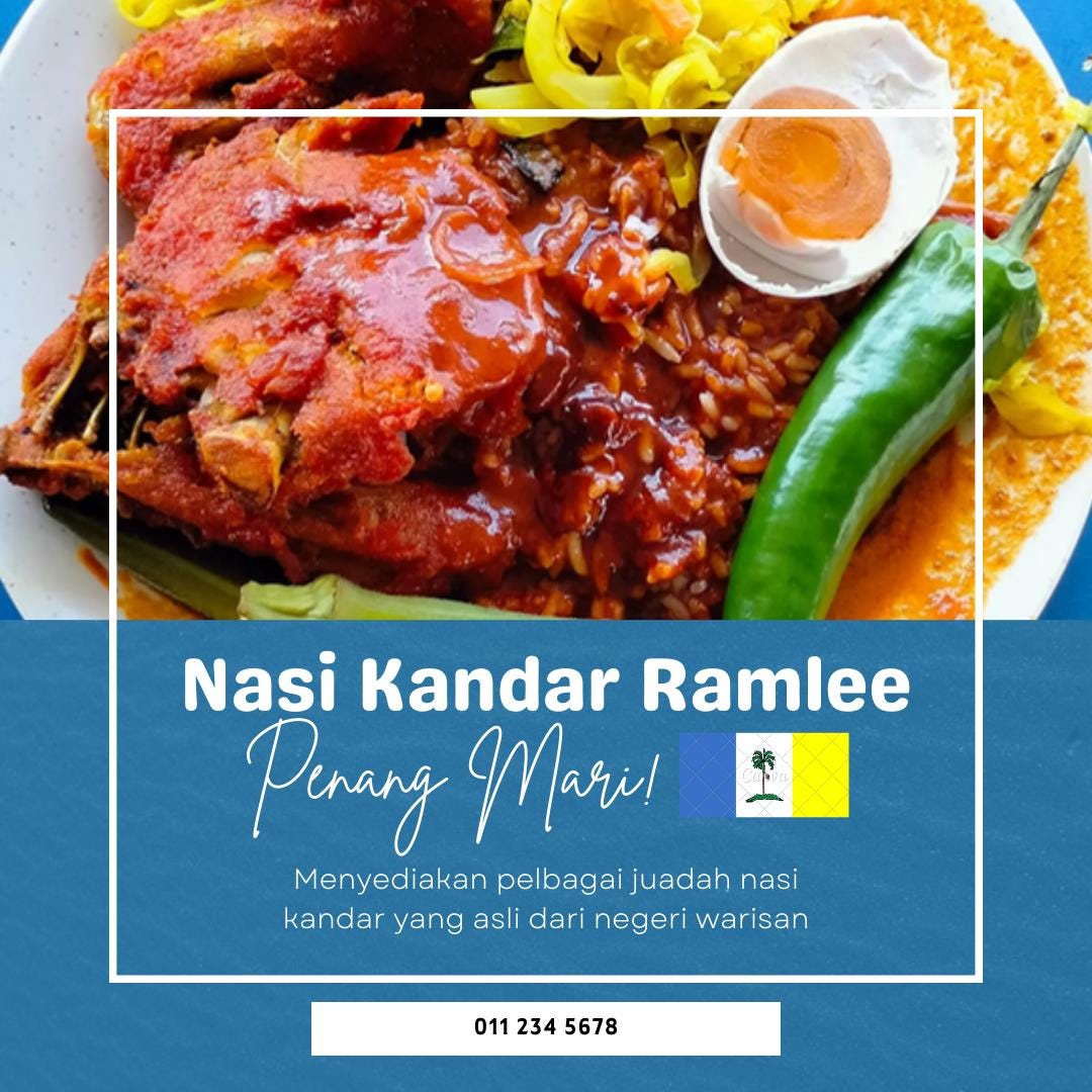 Canva Template Ramadhan, Menu Ramadhan, Template Canva Foodie, Menu ...