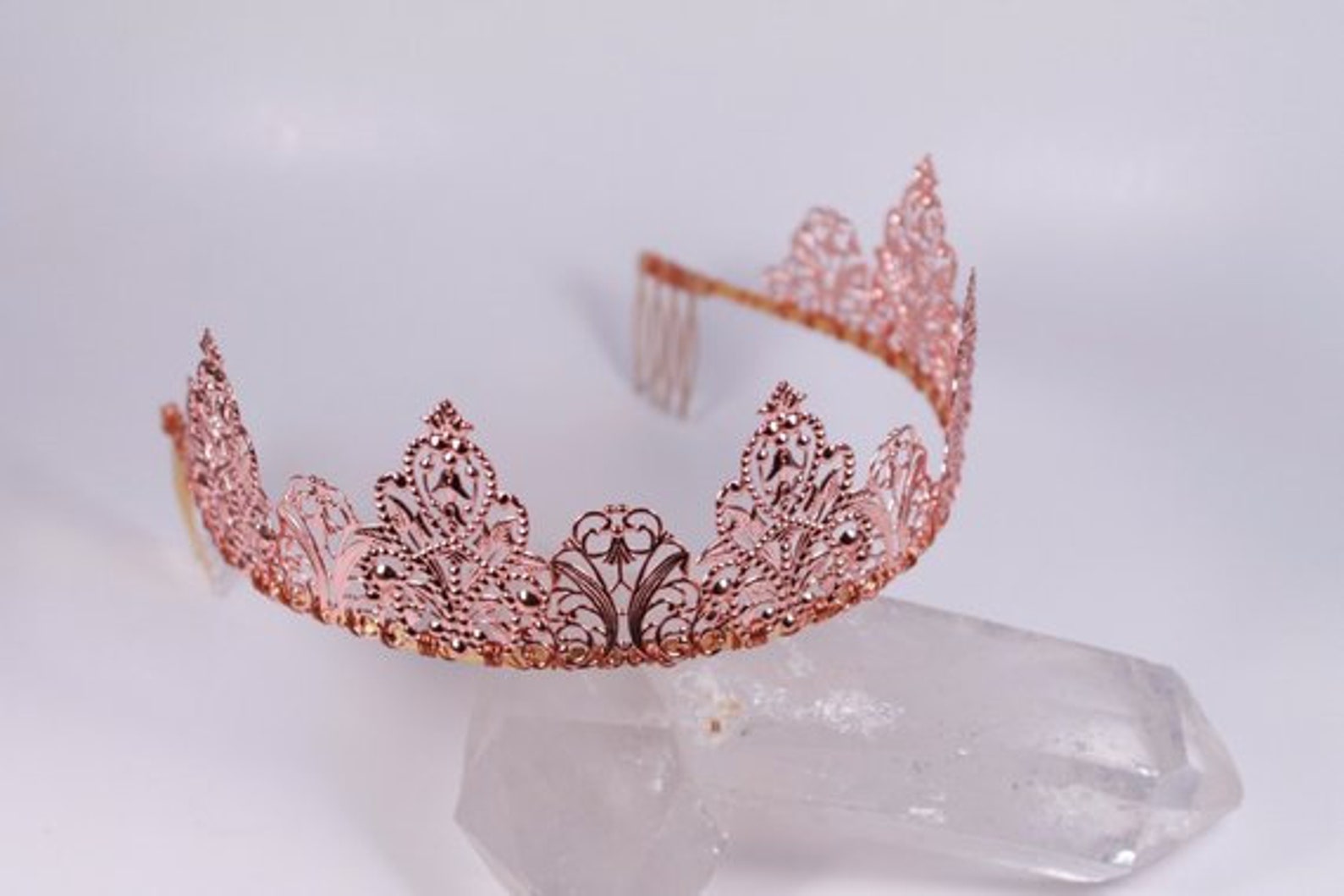 CUSTOM Gold Phoenix Renaissance Medieval Tudor Filigree Tiara Crown - Etsy