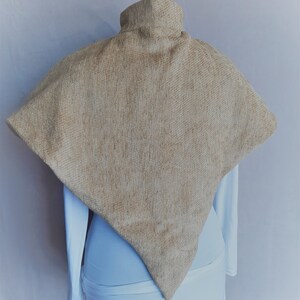 Tan Elven Tudor Medieval Archer Cape Woodland Elf Capelet - Etsy