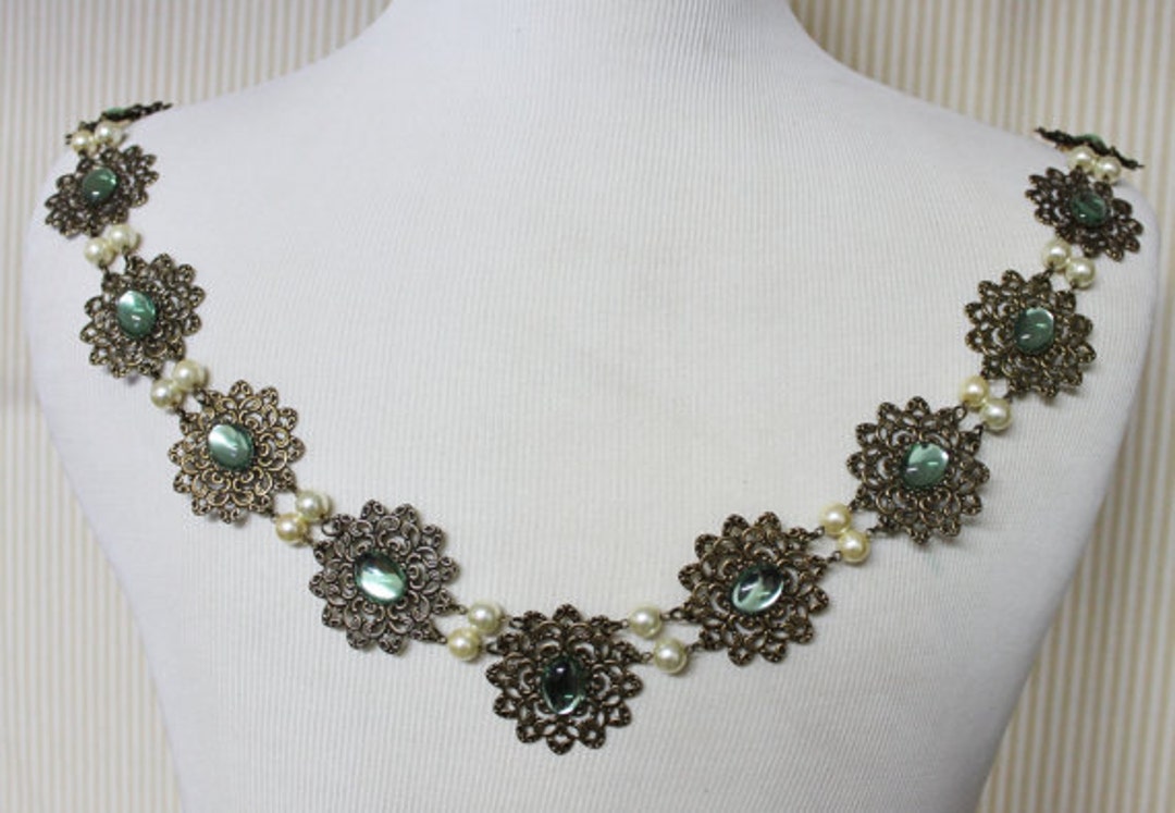 Antique Gold Finish Mens Tudor Chain of Office Neck Wear Livery Collar ...