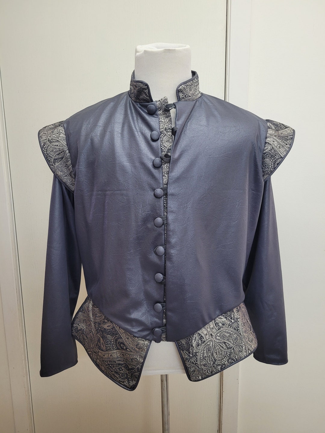Chest 45 Faux Leather Tudor Doublet, the Tudors King Henry, Renaissance ...