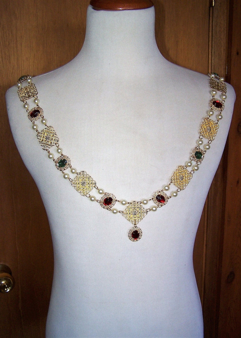 Gold Finish Mens Tudor Chain of Office Neck Wear Livery Collar | Etsy