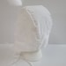 White Cotton Biggins Arming Cap, Renaissance Costume, Tudor Medieval ...