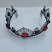 Morgaine Bad Blood Black Filigree Tiara Evil Queen - Etsy