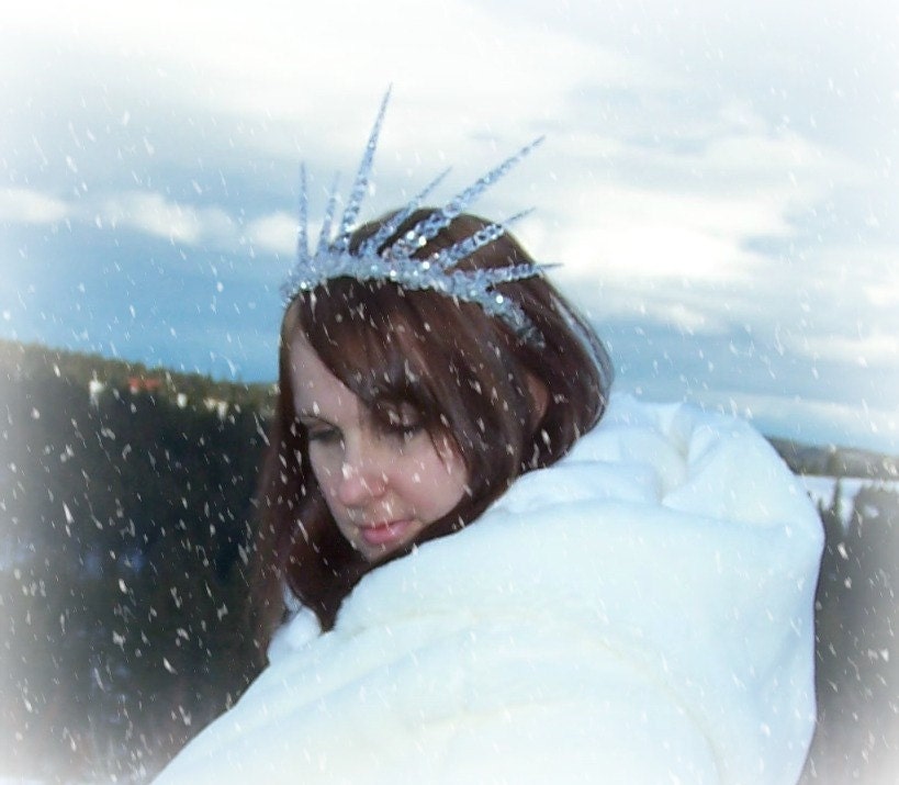 Snow Queen Ice Princess Frozen White Witch of Narnia Icicle - Etsy UK