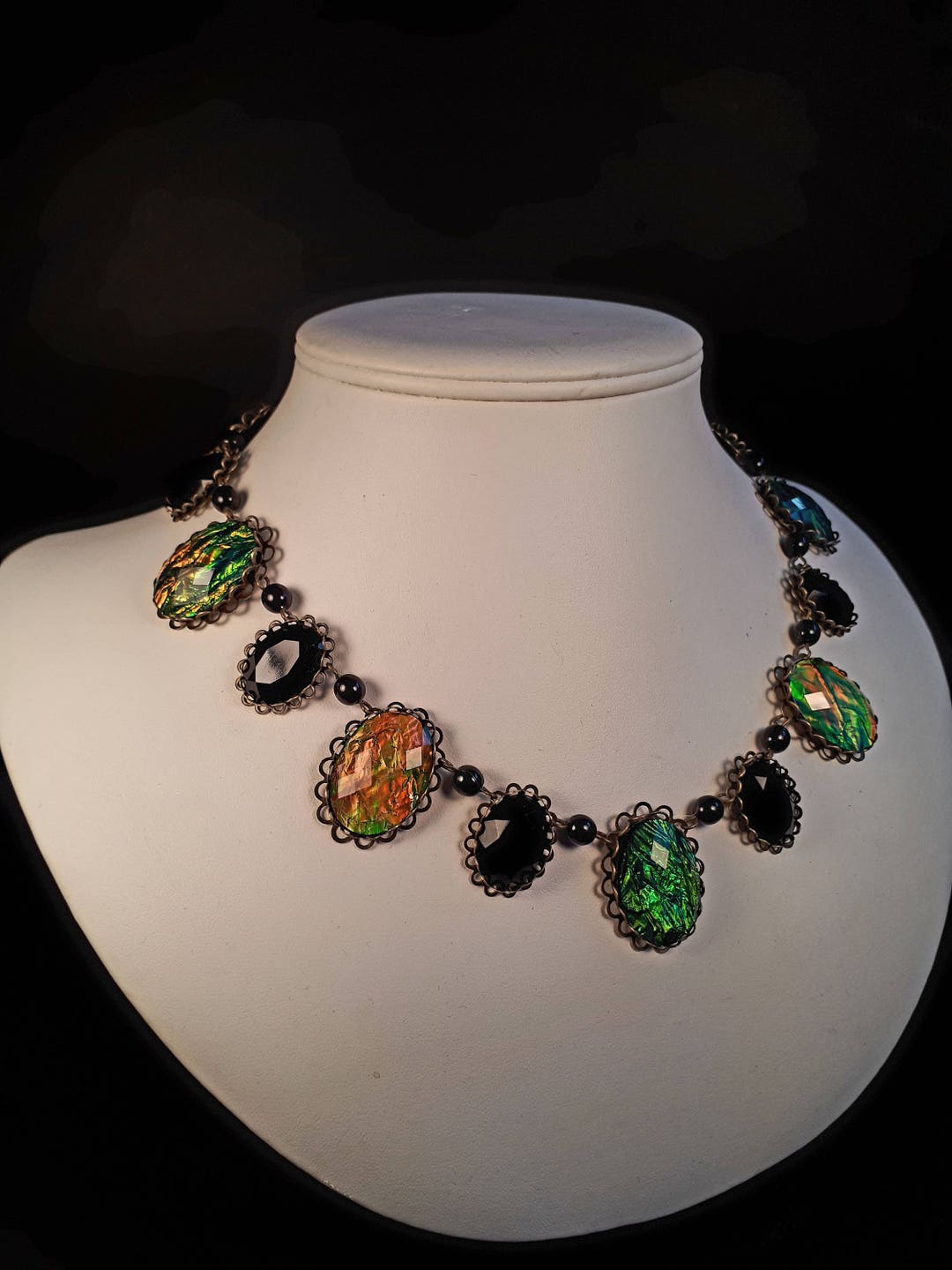 Dragon Skin Daenerys Targaryen Necklace, Renaissance Costume Tudor ...